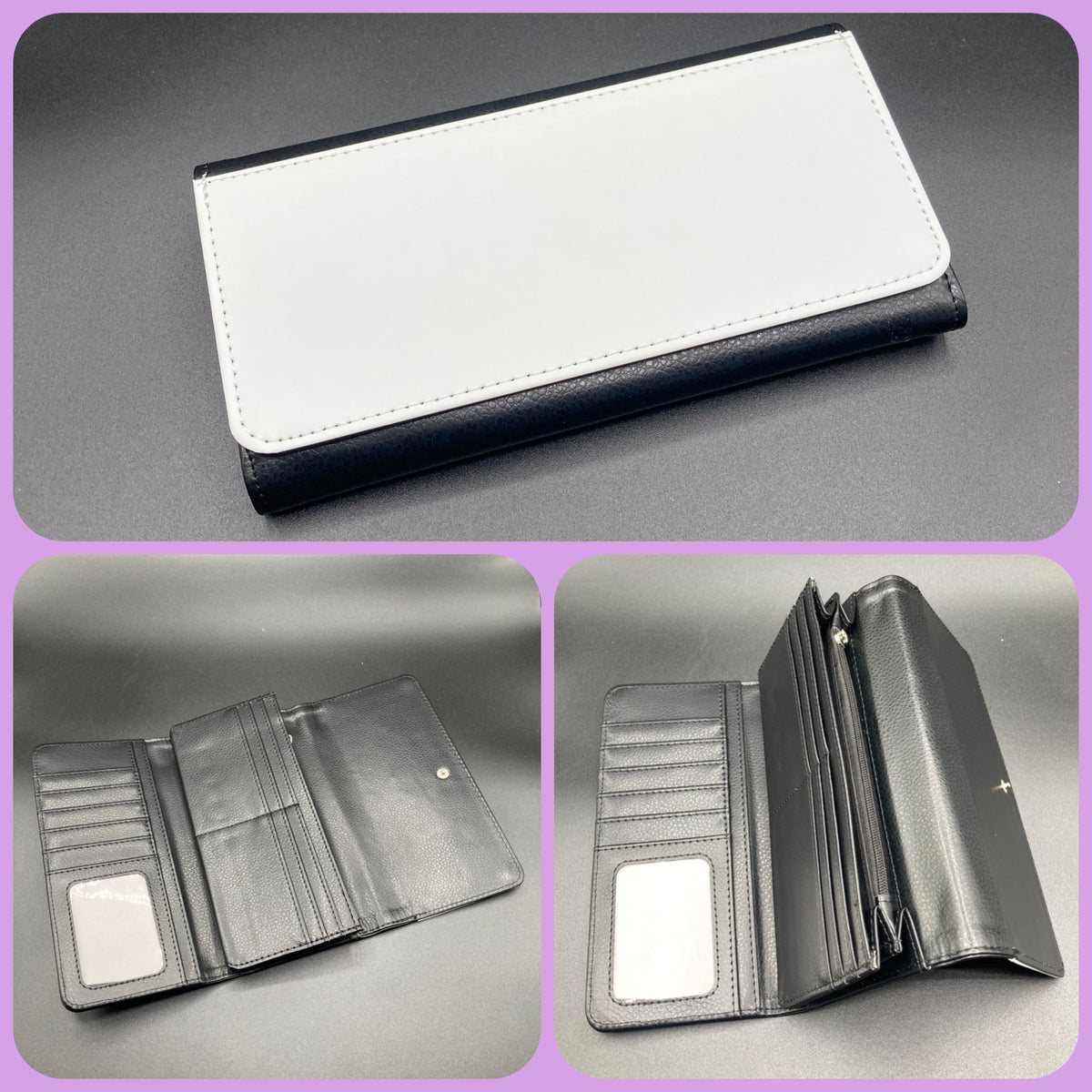 Sublimation Tri-fold Wallet – Captive Designs Blanks