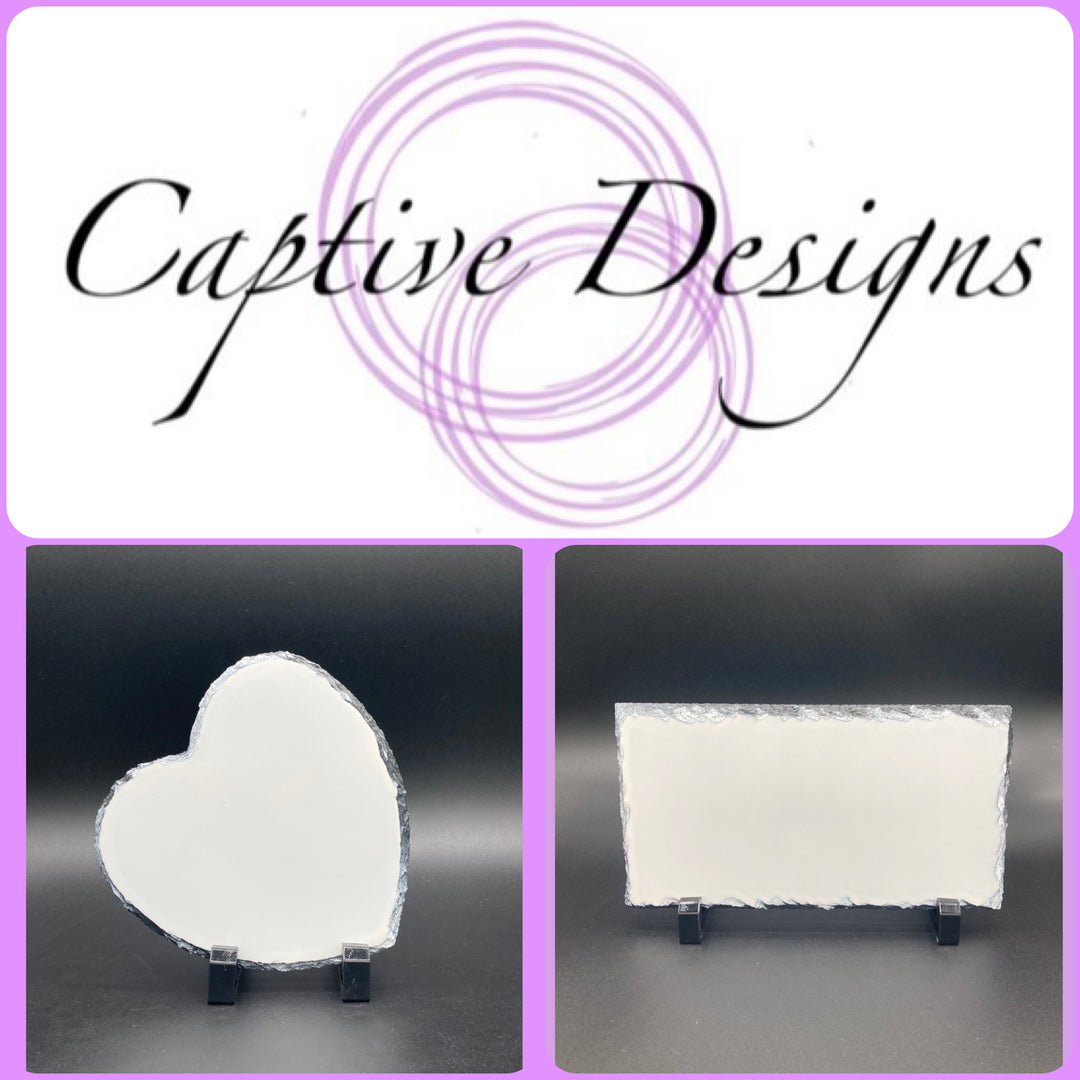 Stone Sublimation Slate – Captive Designs Blanks